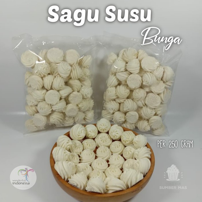 Jual SAGU SUSU BUNGA 1 KG / SAGU SUSU SPESIAL / SAGU KEMBANG | Shopee ...