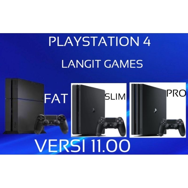 Jual PS4 PLAYSTATION FAT/SLIM/PRO VERSI HEN 11.00 GAMES PERMANEN ...
