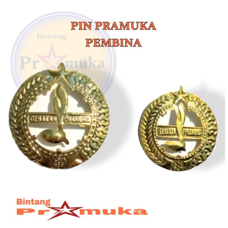Jual PIN PRAMUKA PEMBINA KUNINGAN/TANDA TOPI PRAMUKA PEMBINA | Shopee ...