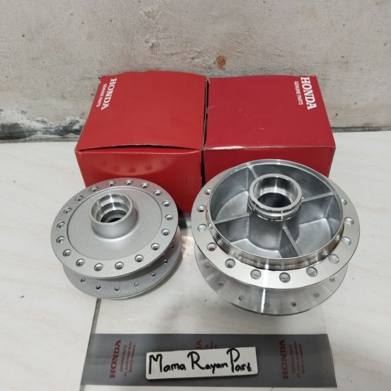 Jual Tromol Depan+Belakang Supra X 125 Fi injeksi Tromil Dobel Disc ...