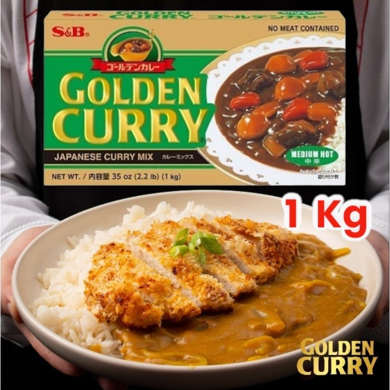 Jual S&B Golden Curry - 1 KG | Japanese Curry Mix Kari Jepang Kare ...
