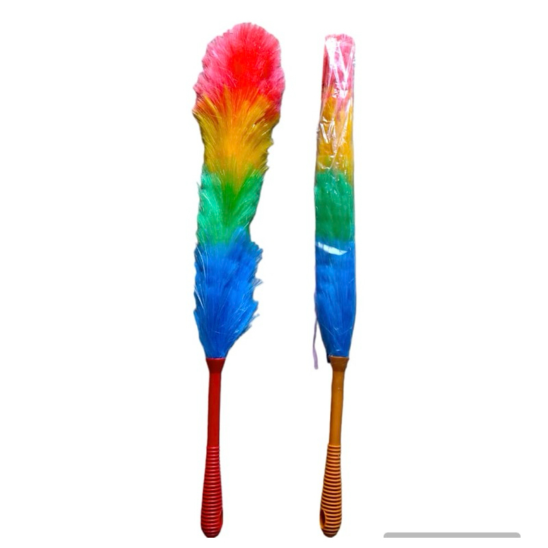 Jual Kemoceng Warna Warni - Kemoceng Tali Rafia - Sulak Rainbow Plastik ...