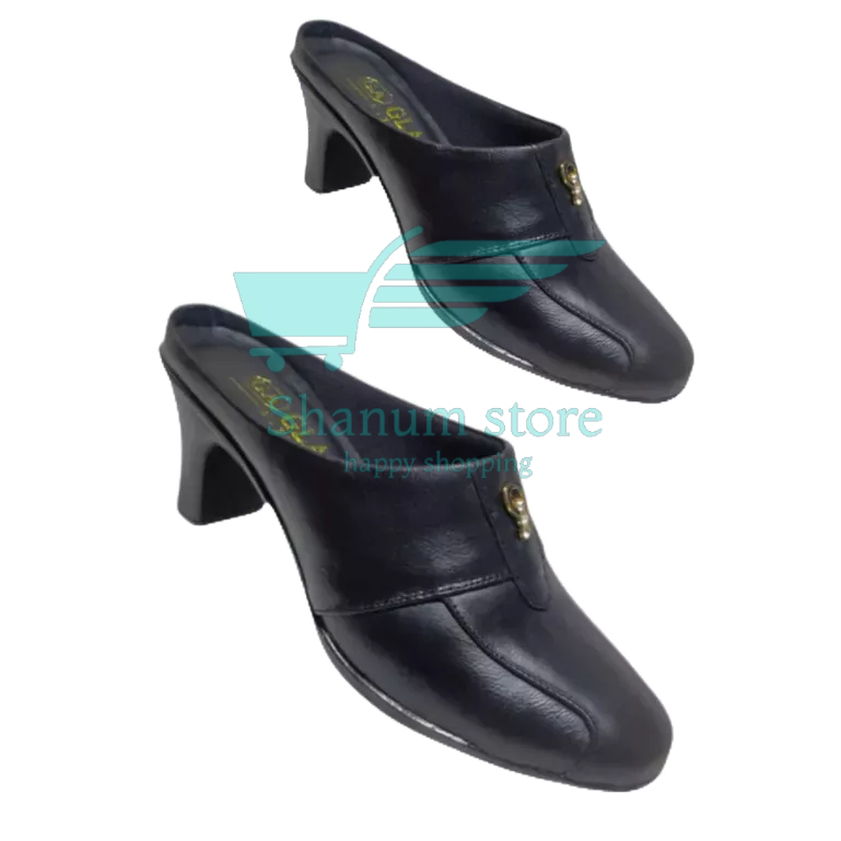 Jual Sepatu sandal wanita sendal slop kulit asli Sendal sepatu cewek ...