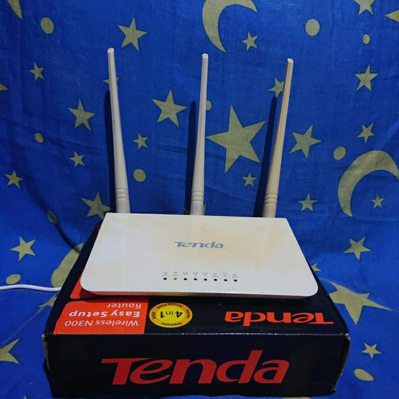 Jual TENDA F3 ROUTER Wi-Fi 300Mbps Wirelles N300 Easy Setup | Shopee ...