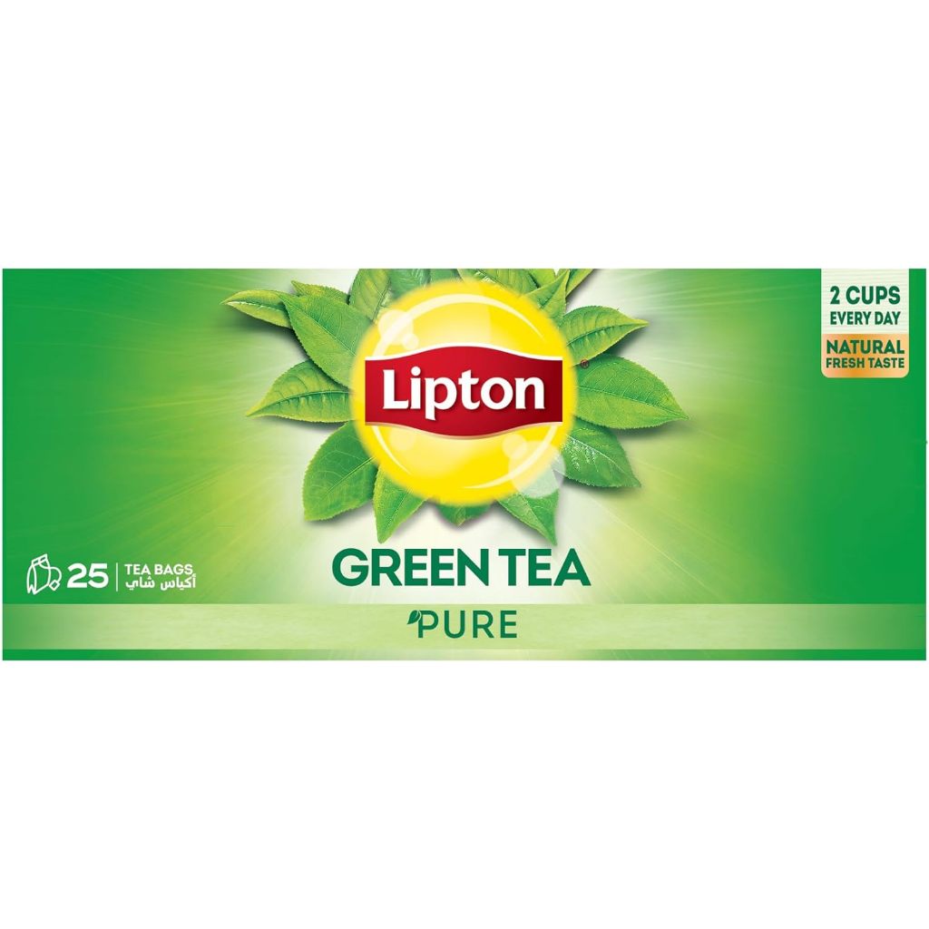 Jual Teh Lipton Green Tea Classic/Pure - 25 Tea Bags | Shopee Indonesia