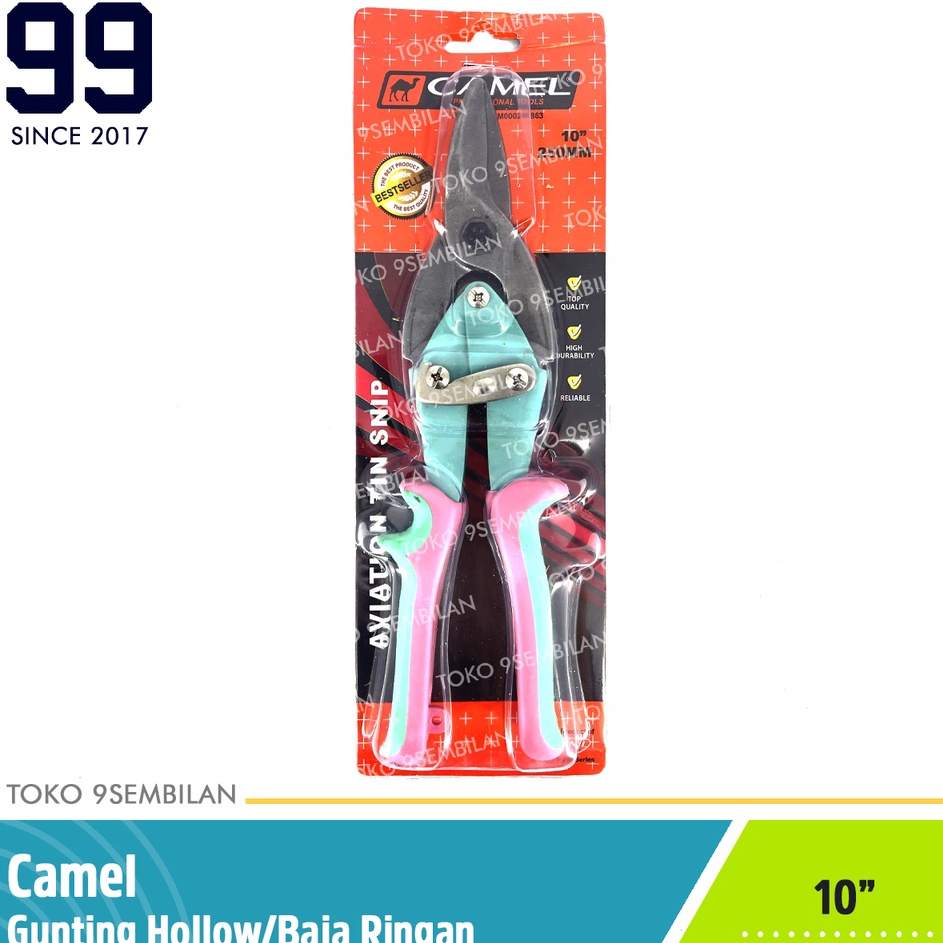 Jual DGT Camel Gunting Holo 1 Hollow Seng Baja Ringan Aviation Tin Snip ...