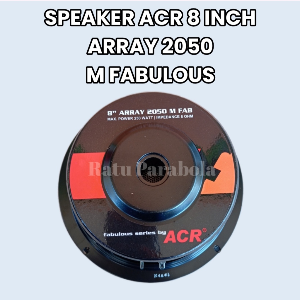 Jual Speaker ACR fabulous series 8 inch midle 8" Array M fab original 8 ohm | Shopee Indonesia