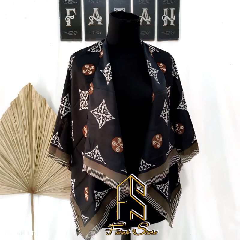 Jual outer scarf batwing / outer scarf model kelalawar Cardigan wanita ...