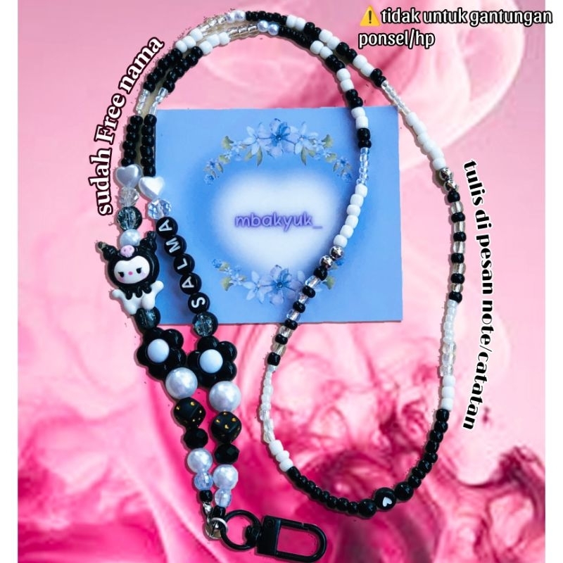 Jual LANYARD MANIK CLAY by MBAKYUK_ | lanyard id card | Tali lanyard ...