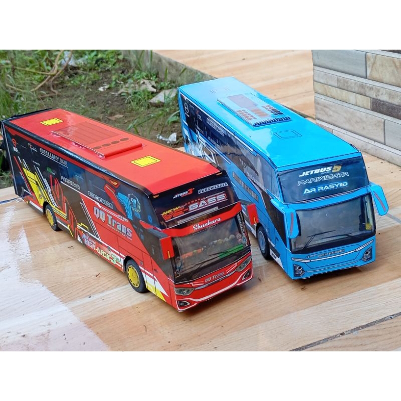 Jual BUS BASURI MINIATUR BUS BASURI MAINAN ANAK | Shopee Indonesia