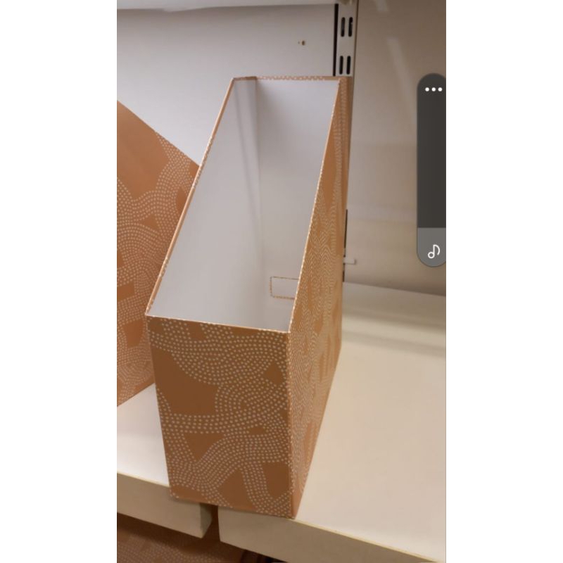 Jual IKEA TJENA Box file dokumen arsip kertas surat 2pc | Shopee Indonesia