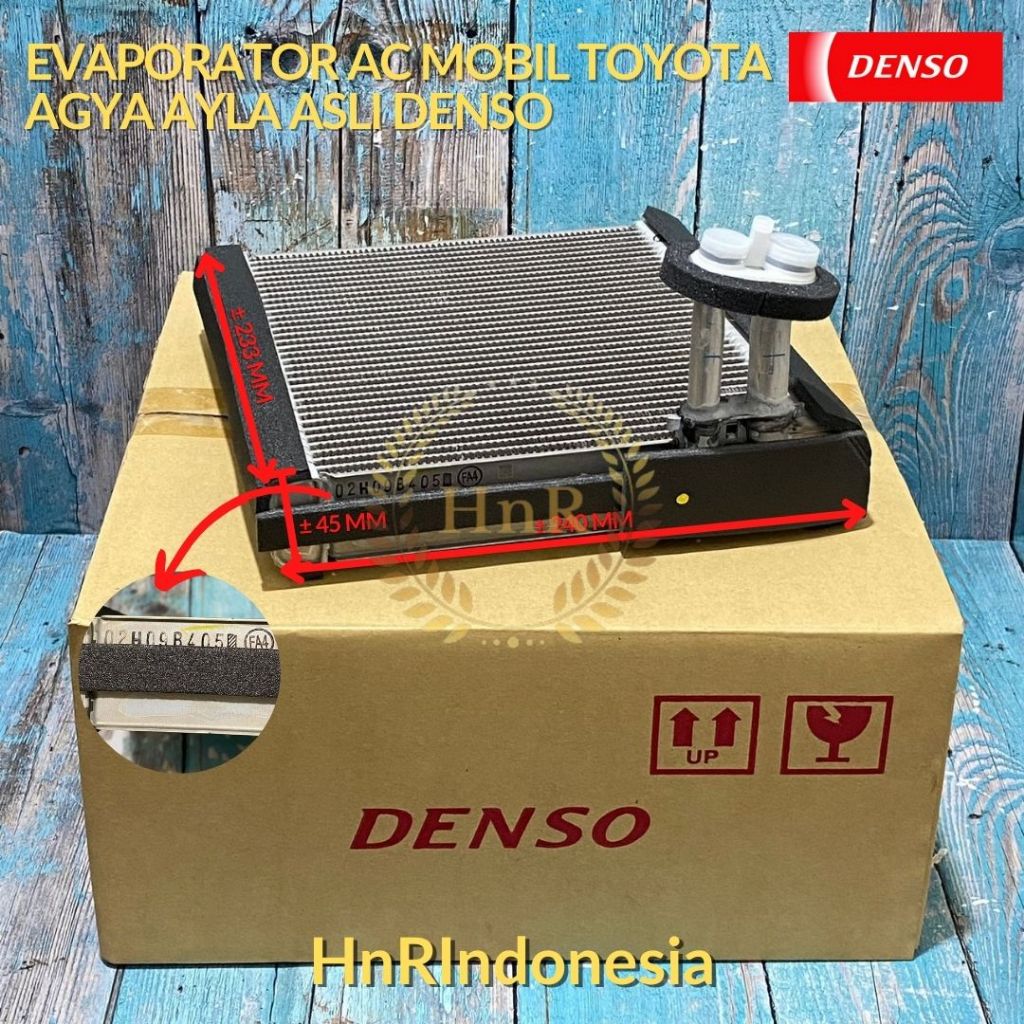 Jual Evaporator Cooling AC Mobil Toyota Agya Ayla ASLI DENSO COOL GEAR ...