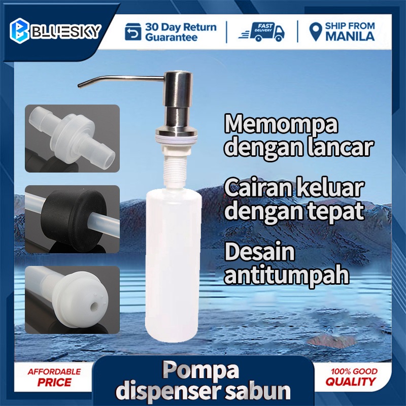 Jual Tempat Sabun Cair Kitchen Sink Tanam Meja Wastafel Bak Cuci Piring ...