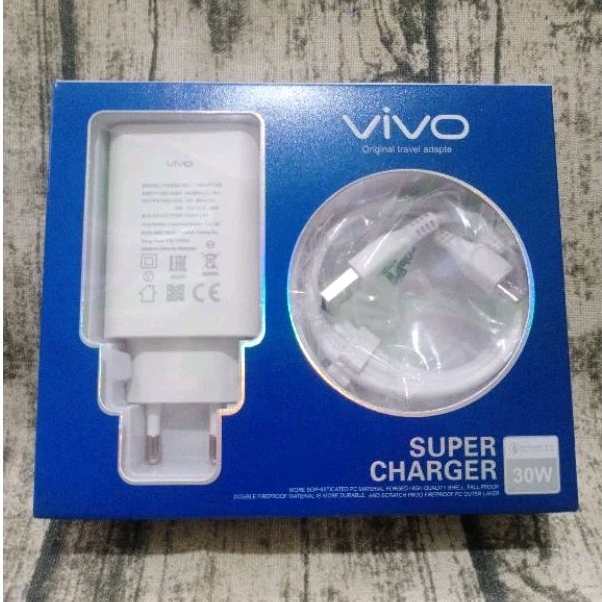 Jual CHARGER VIVO 30W TYPE C FAST CHARGING | Shopee Indonesia
