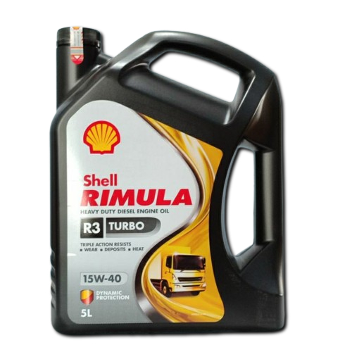Jual Oli Mesin Diesel Shell Rimula R3 Turbo 15W 40 5 Liter Original ...