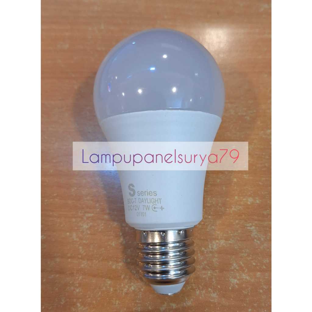 Jual Bohlam Lampu Led DC 12V 7W Sseries 12 Volt 7 Watt S Series 12V 7Watt 5W 5Watt | Shopee ...