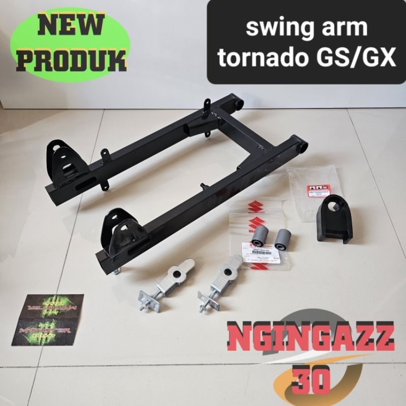 Jual swing arm tornado GS tornado GX 2tak shogun kebo lengkap | Shopee ...