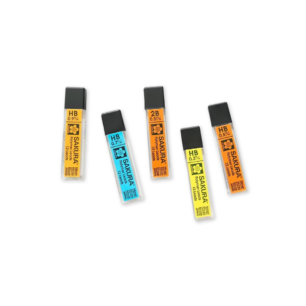 Jual Sakura Mechanical Pencil Polymer Leads Refill | Shopee Indonesia