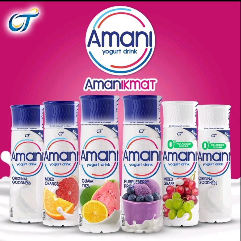 Jual AMANI YOGURT DRINK isi 250ml | Shopee Indonesia