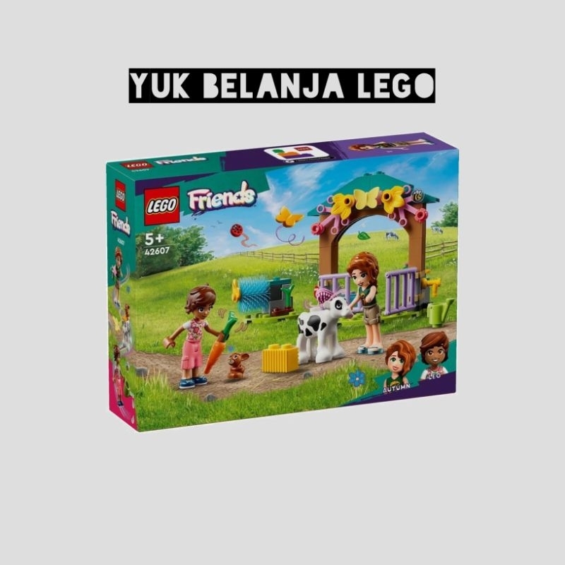 Jual LEGO Friends 42607 Autumn's Baby Cow Shed (79 Pieces) | Shopee ...