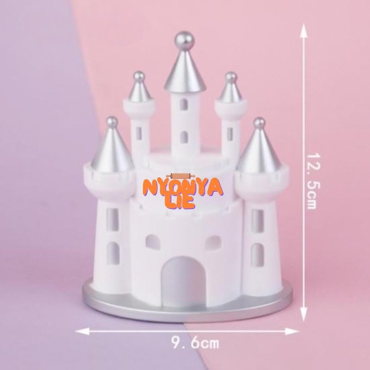 Jual CCC02 Cake Topper Castle 3D Disney KastiI Istana Princess Hiasan ...
