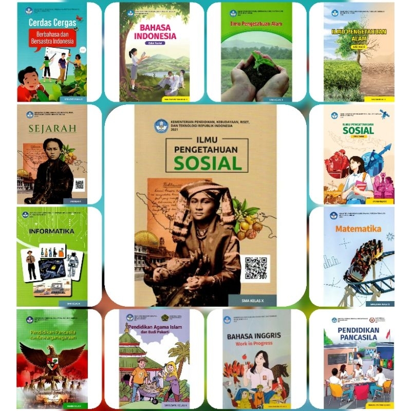 Jual Pelajaran Kurikulum Merdeka/Penggerak Kelas 10 SMA (Kumer) | Shopee Indonesia