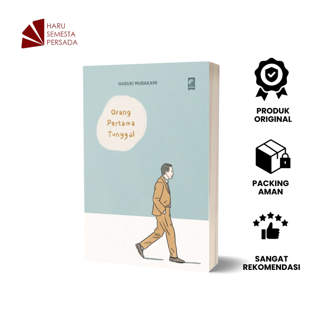Jual NOVEL ORANG PERTAMA TUNGGAL - Haruki Murakami - KPG | Shopee Indonesia