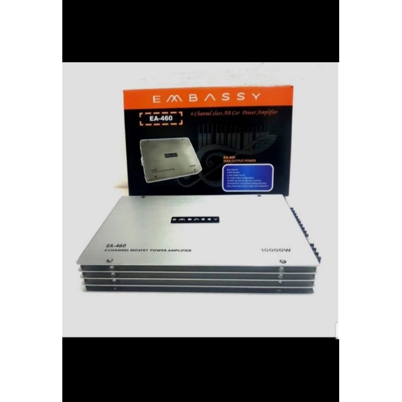 Jual power audio mobil - Embassy EA -460 - 4channel | Shopee Indonesia