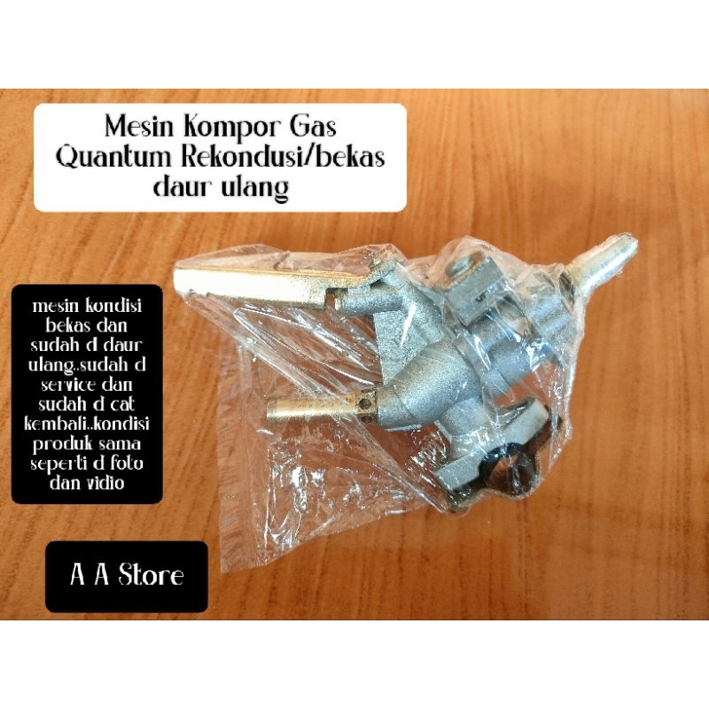 Jual MESIN KOMPOR GAS QUANTUM REKONDUSI | Shopee Indonesia