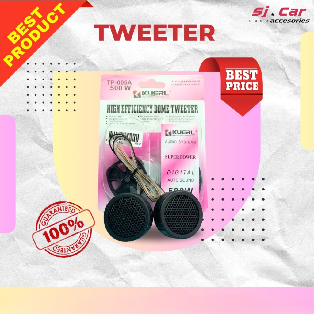 Jual TWEETER MOBIL TWEETER TRUCK SPEAKER MOBIL KUERL 500W | Shopee ...