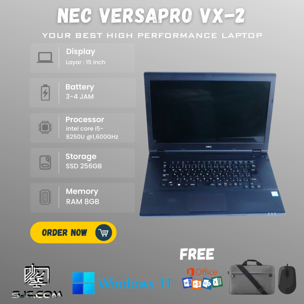 Jual Laptop NEC Versapro VX-2 Core i5 g8th | Shopee Indonesia