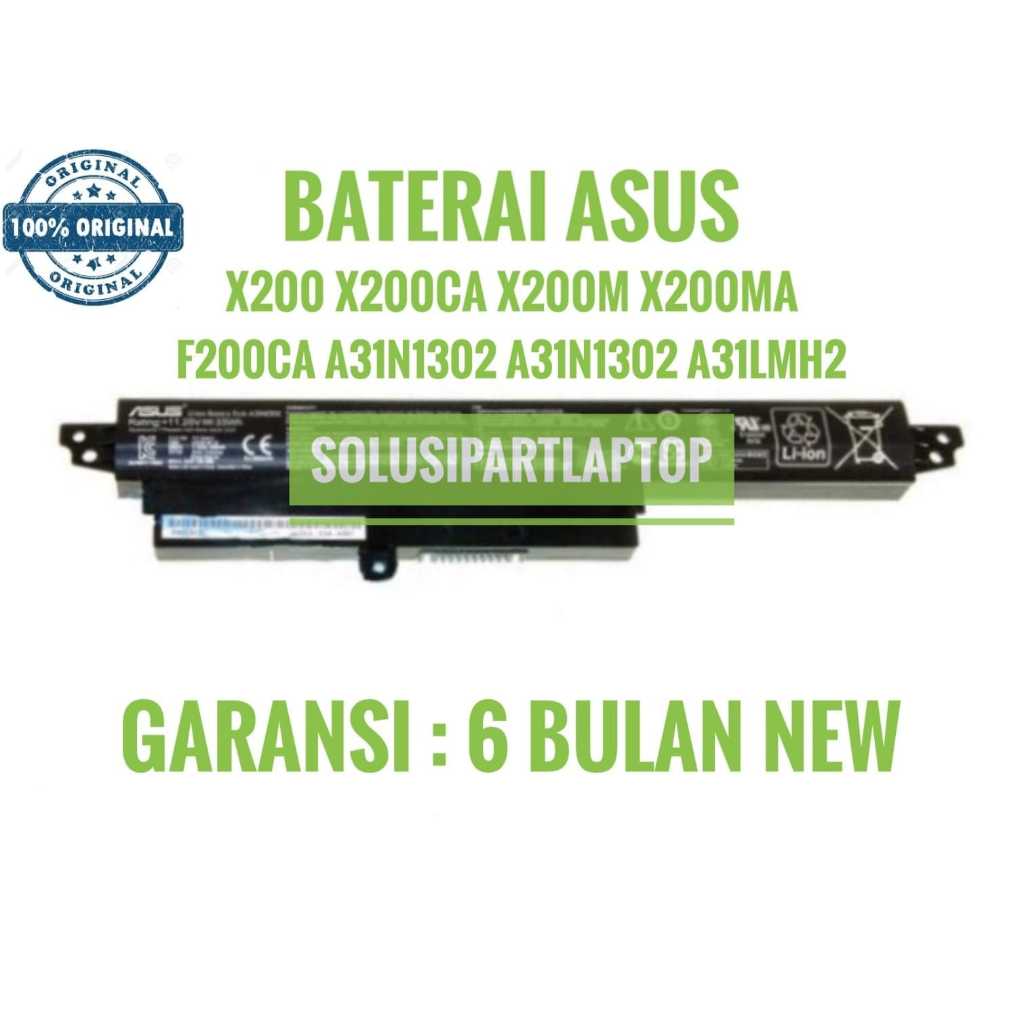 Jual Baterai Original Asus X200 X200CA X200LA X200MA FX200CA F200CA ...