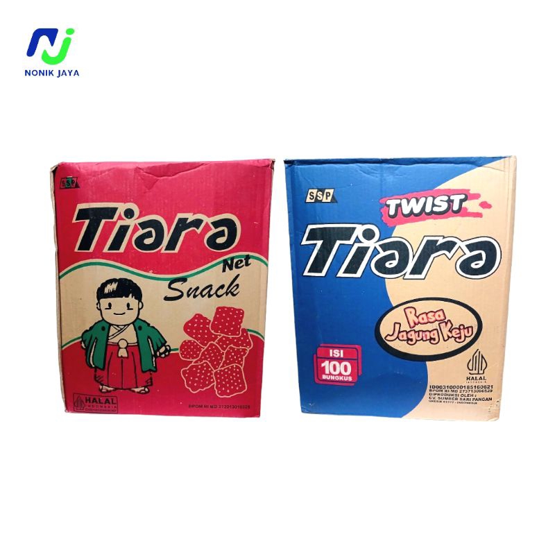 Jual Tiara Snack Rp500 Dus Isi 10 Renteng 100 Pcs | Shopee Indonesia