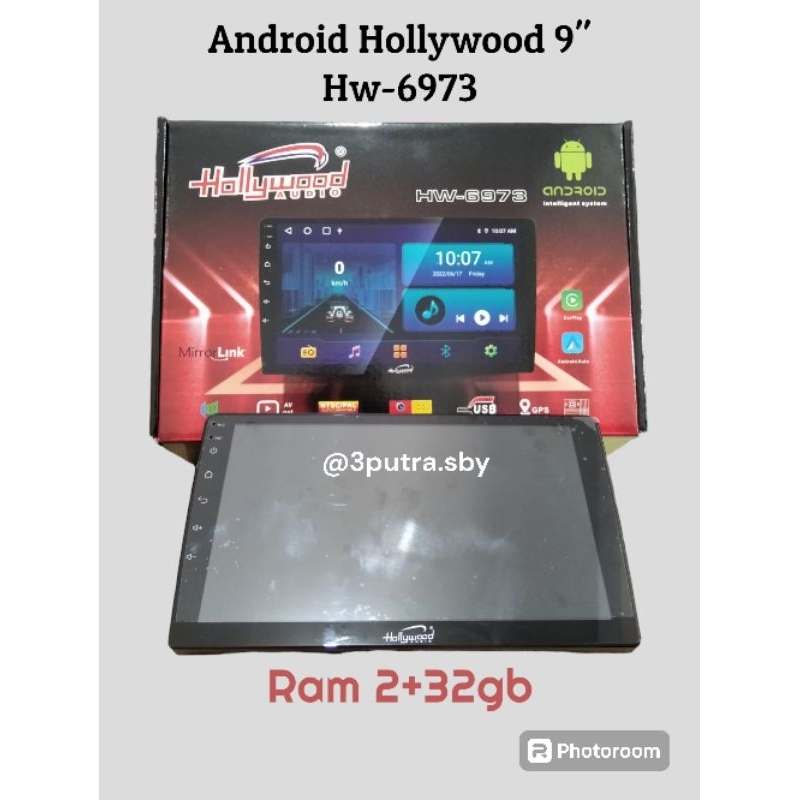 Jual Head Unit Android Hollywood 9 Inch Hw 6973 Shopee Indonesia