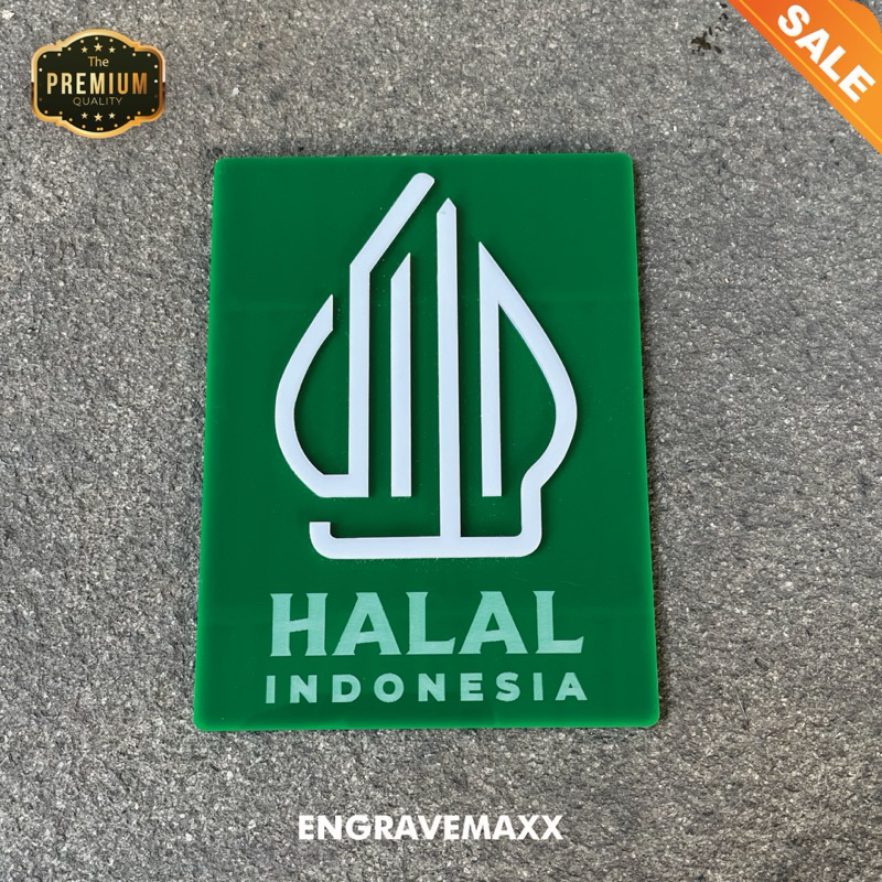 Jual Logo Signage Halal Indonesia | Shopee Indonesia
