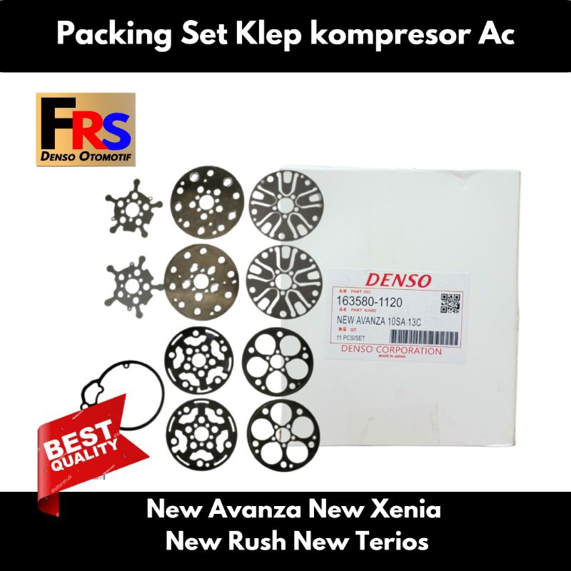 Jual Packing Kompresor AC New Avanza Xenia New Rush Terios Packing klep ...