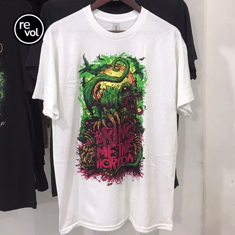 Jual KAOS BAND OFFICIAL BRING ME THE HORIZON - DINOSAUR (ORIGINAL ...