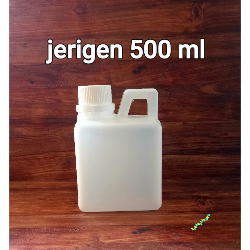Jual Jerigen 500 ml natural | Shopee Indonesia