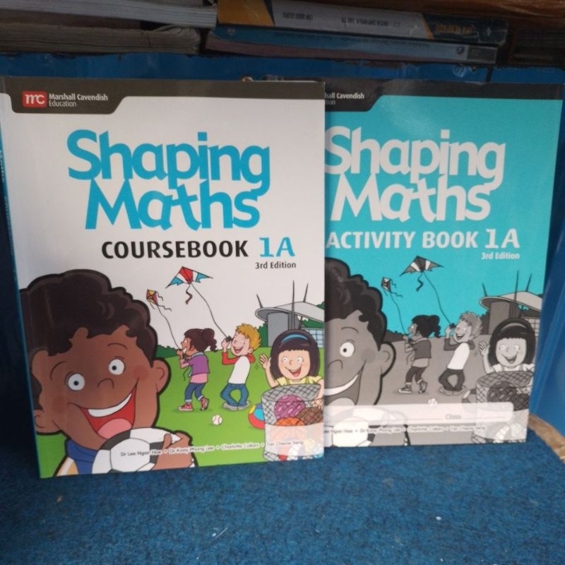 Jual BUKU SHAPING MATHS 1A COURSEBOOK ACTIVITY BOOK | Shopee Indonesia