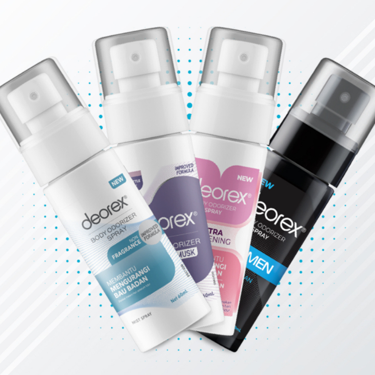 Jual Deorex Body Odorizer Spray 60ml /Deodorant /Body Spray /Penghilang ...