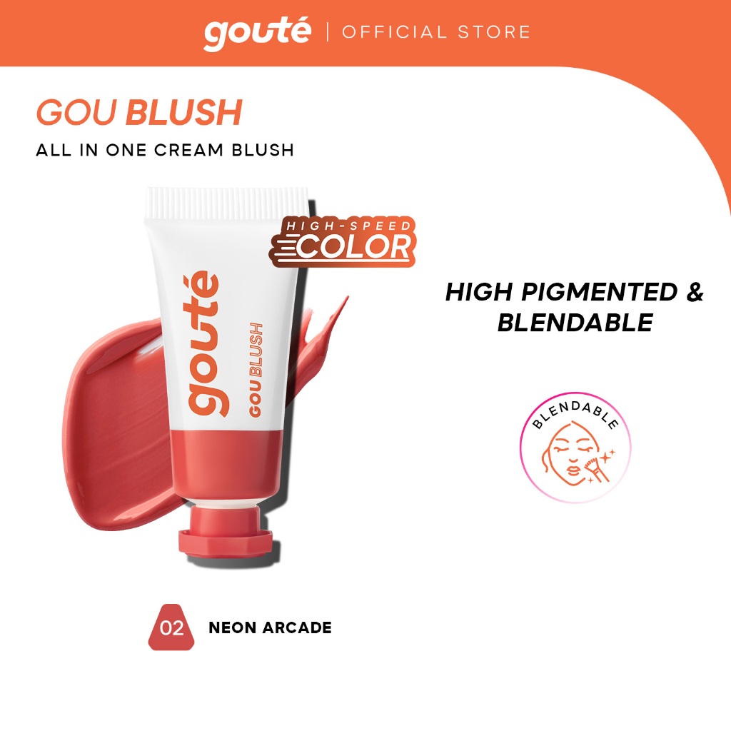Jual [NEW SHADE] gouté Goublush - All in One Cream Blush for Blush On ...