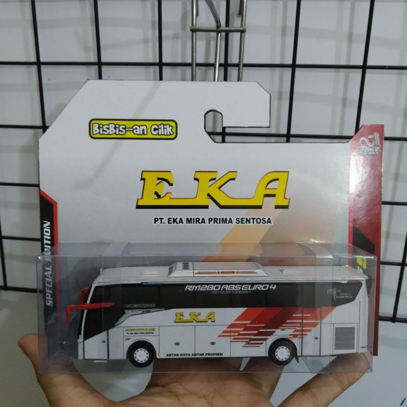 Jual Miniatur Bus Karton EKA CEPAT Jetbus 5 SHD skala 1:87 | Shopee ...