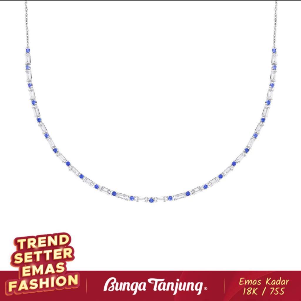 Jual KALUNG BAGUETTE SAPPHIRE SERIES - SDW GOLD - EMAS 18K - BUNGA ...