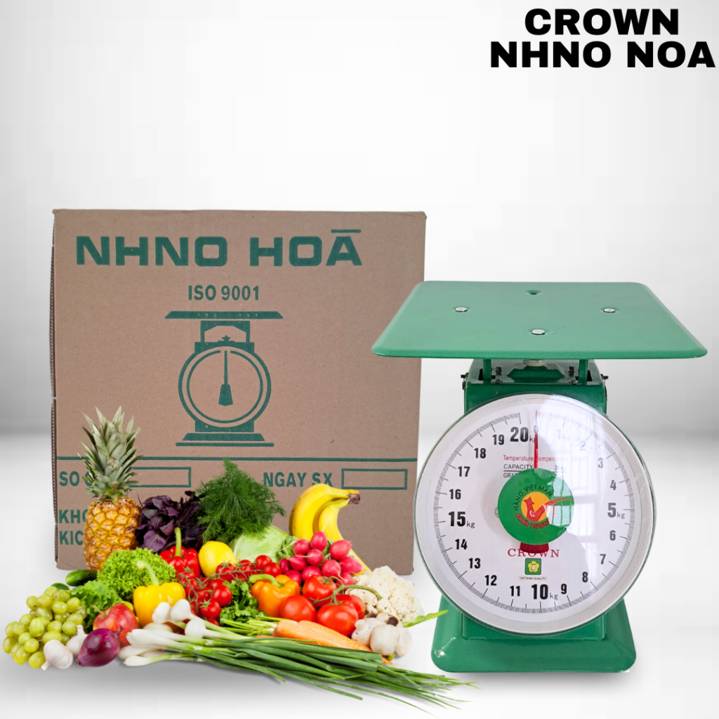 Jual HIJAU Timbangan Manual Jarum CROWN NON HOA VIETNAM 20Kg&30Kg ...