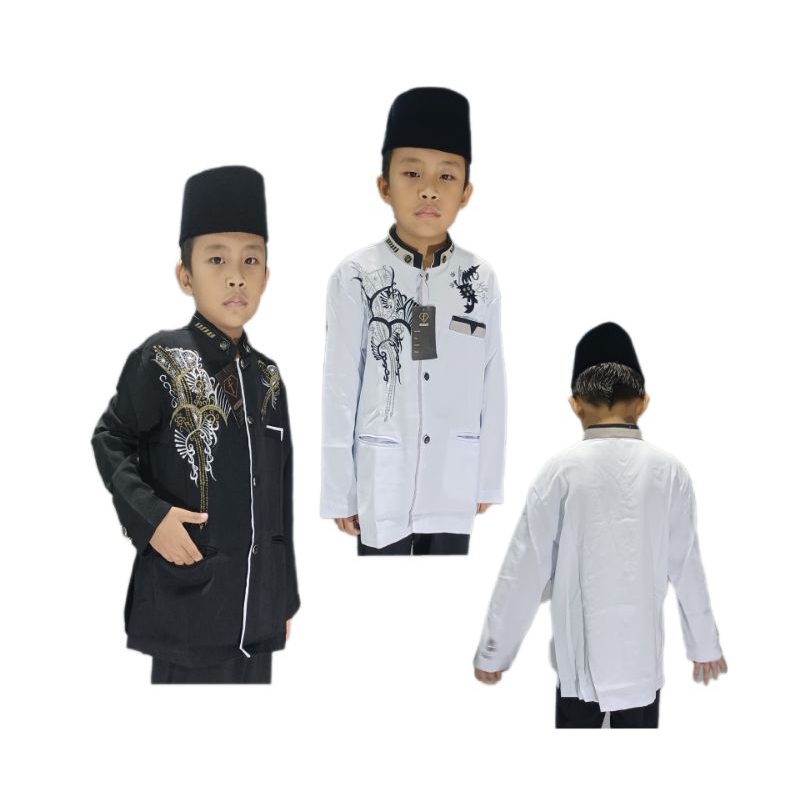 Jual JAS KOKO ANAK BORDIL / JASKO BORDIR ATASAN ANAK LAKI / BAJU KOKO ...