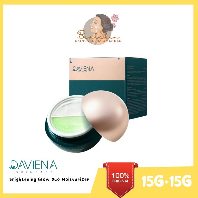 Jual BRIGHTENING GLOW DUO MOISTURIZER DAVIENA SKINCARE | Shopee Indonesia