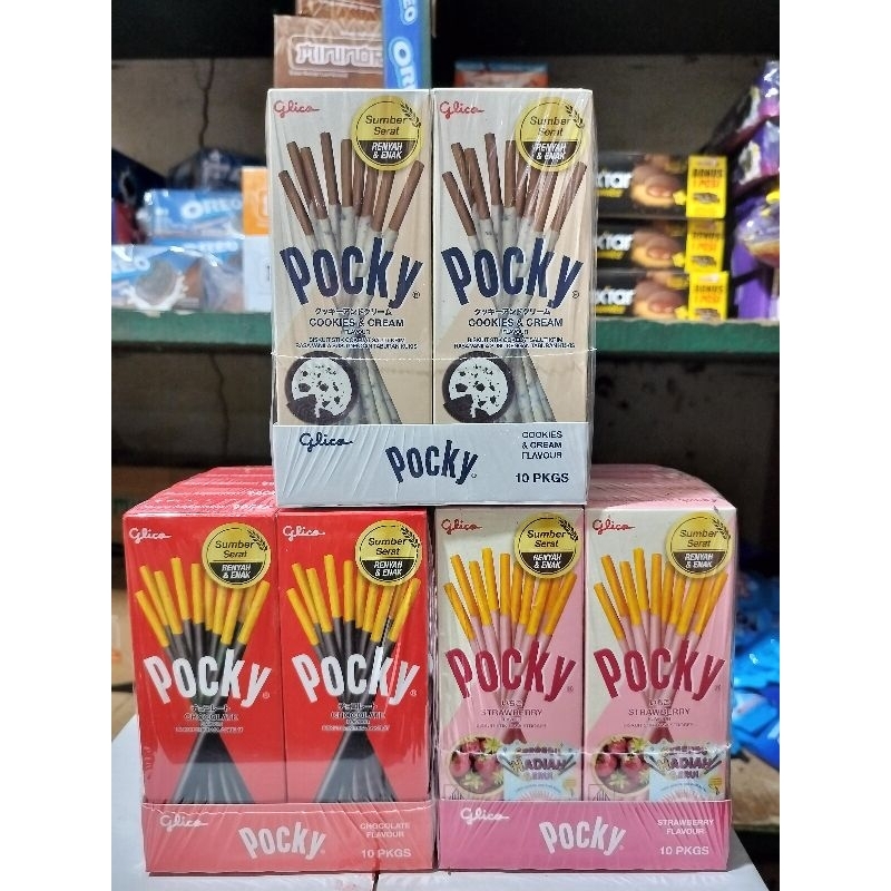 Jual Pocky ( 1 Pak isi 10 kotak ) | Shopee Indonesia