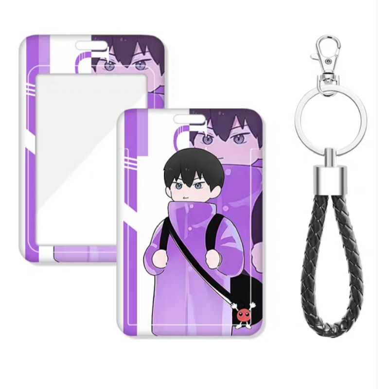 Jual ID Card Holder Name Tag Anime Haikyuu Shoyo Hinata Tobio Kageyama ...