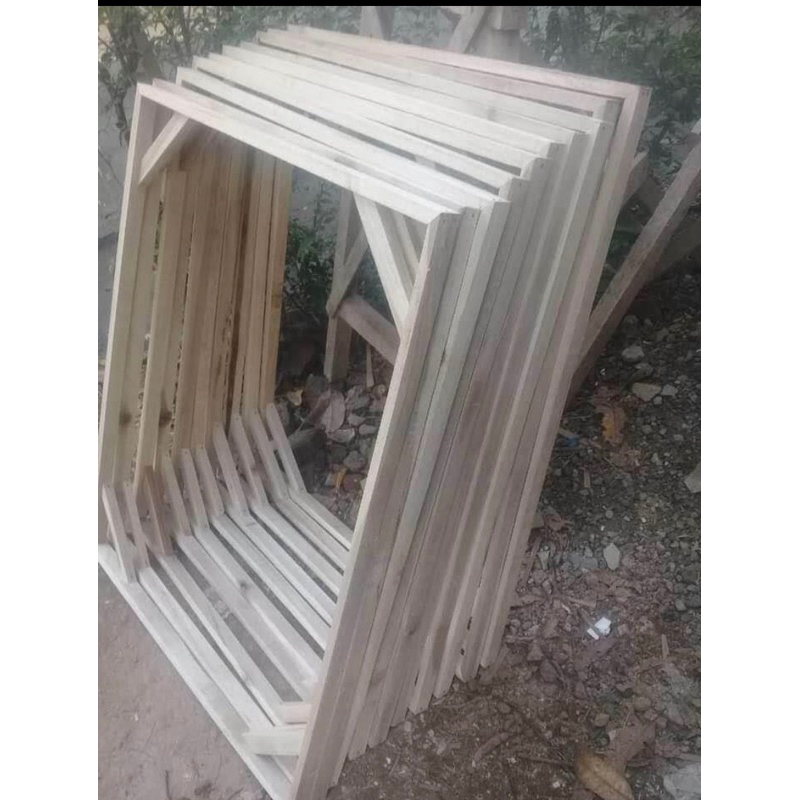 Jual kayu Spanram ukuran 60 x 80, spanram untuk melukis, kayu asli ...