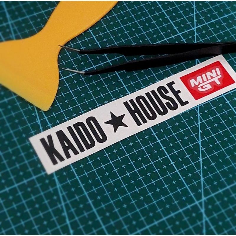 Jual Sticker Kaido House Mini GT - Cutting Sticker waterproof | Shopee ...